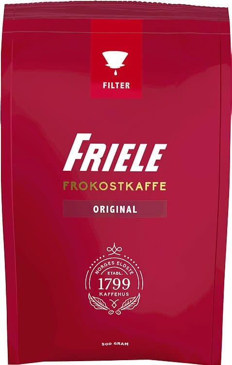 KAFFE FRIELE FROKOST FILTERMALT 500G - Blekkhuset.no
