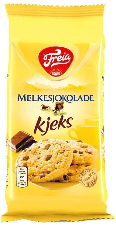MELKESJOKOLADE KJEKS 184g FREIA - Blekkhuset.no