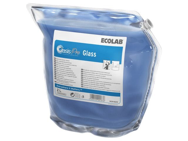 GLASSPUSS ECOLAB OASIS PRO GLASS 2L - Blekkhuset.no