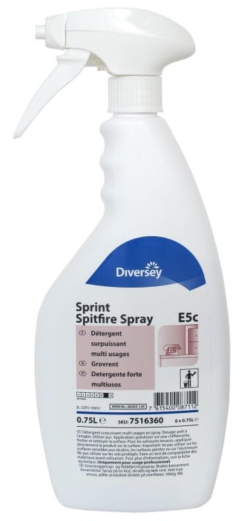 GROVRENT SPRAY SPRINT SPITFIRE FLEKKFJERNING 750ML - Blekkhuset.no